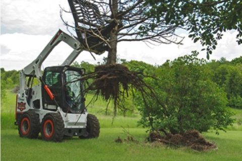 Tree and Post Puller with Brush Guard | Metz Pro Series